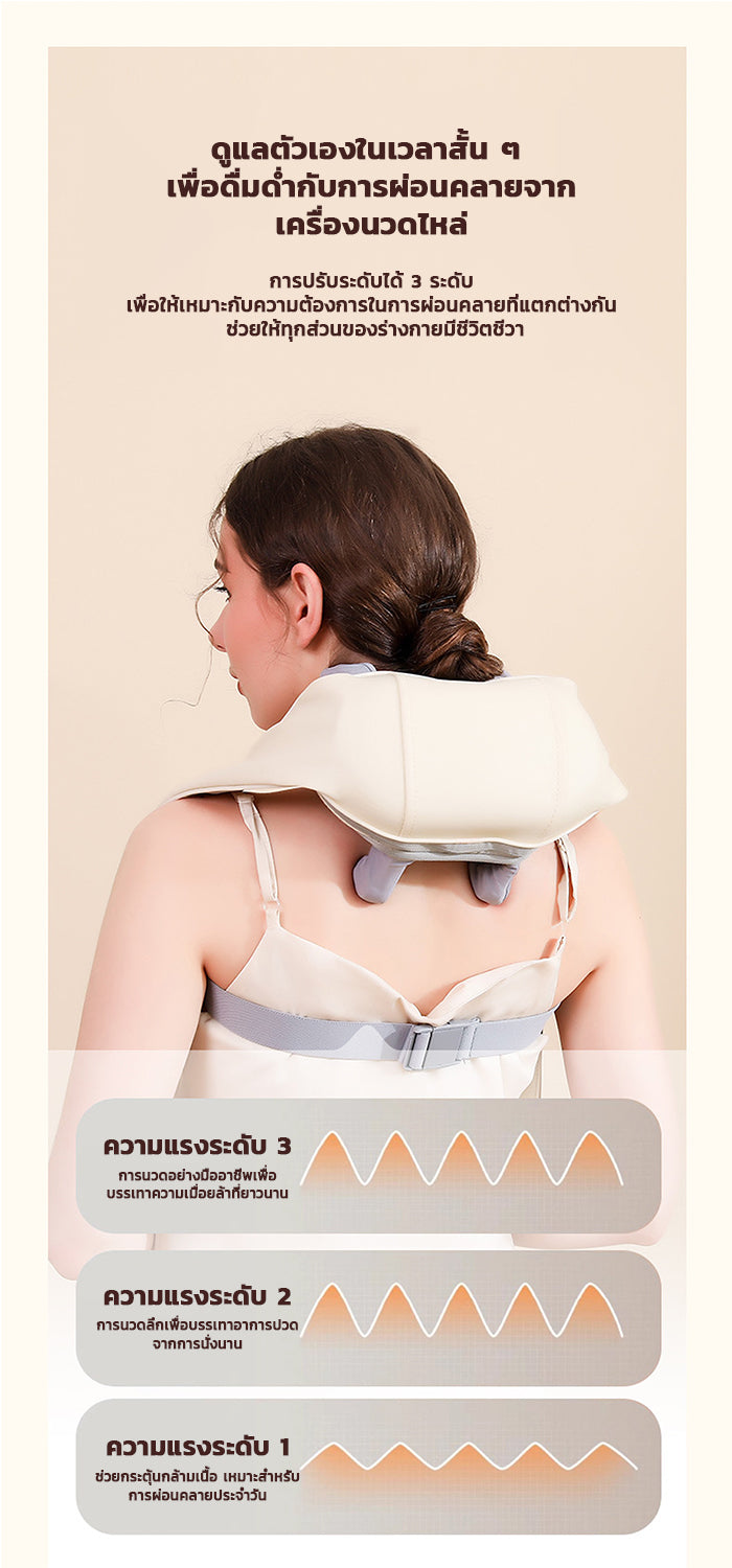 เครื่องนวดไฟฟ้า ยี่ห้อ Zenflex – Fusion-X